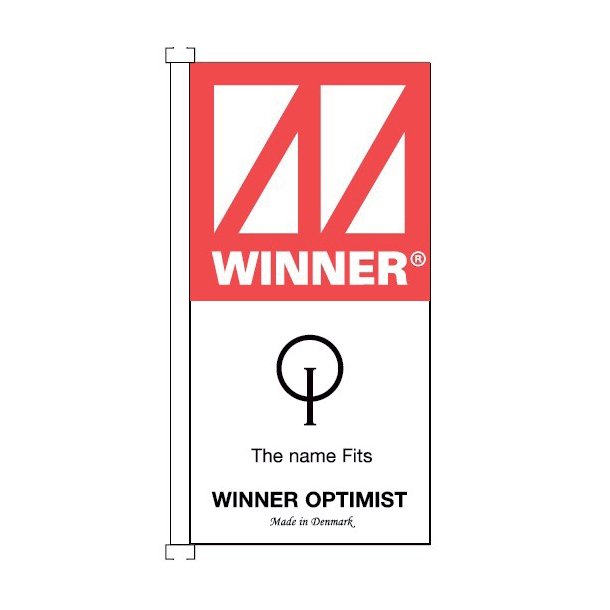 Winner Logo flag 100x50cm