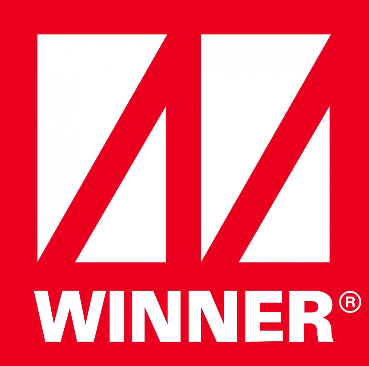 Winner Logo Sticker, 40*40mm (flat)